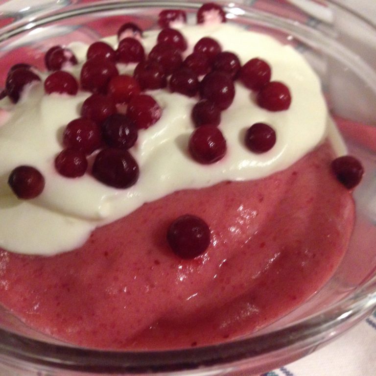 Rezept für vispipuuro - finnische Nachspeise